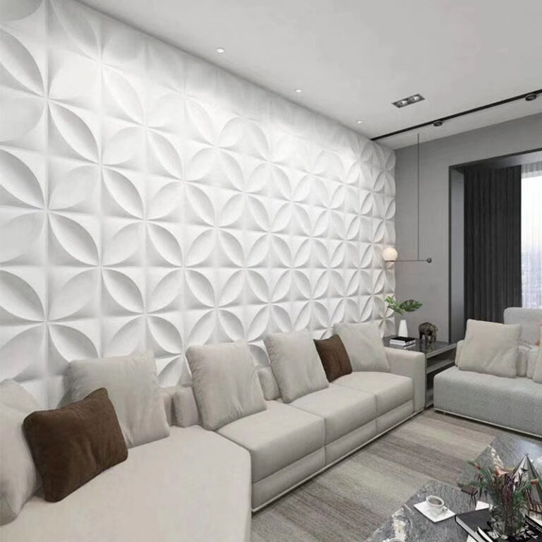 Panel Decorativo 3D Blanco