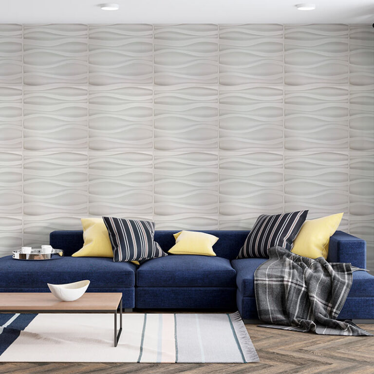 Panel Decorativo 3D Blanco